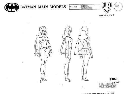 BTAS Backstage – Model Sheets - The World's Finest